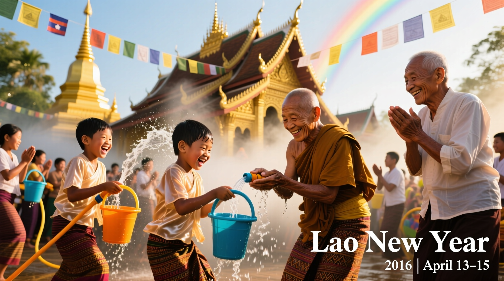 Laos New Year 2016: April 13–15