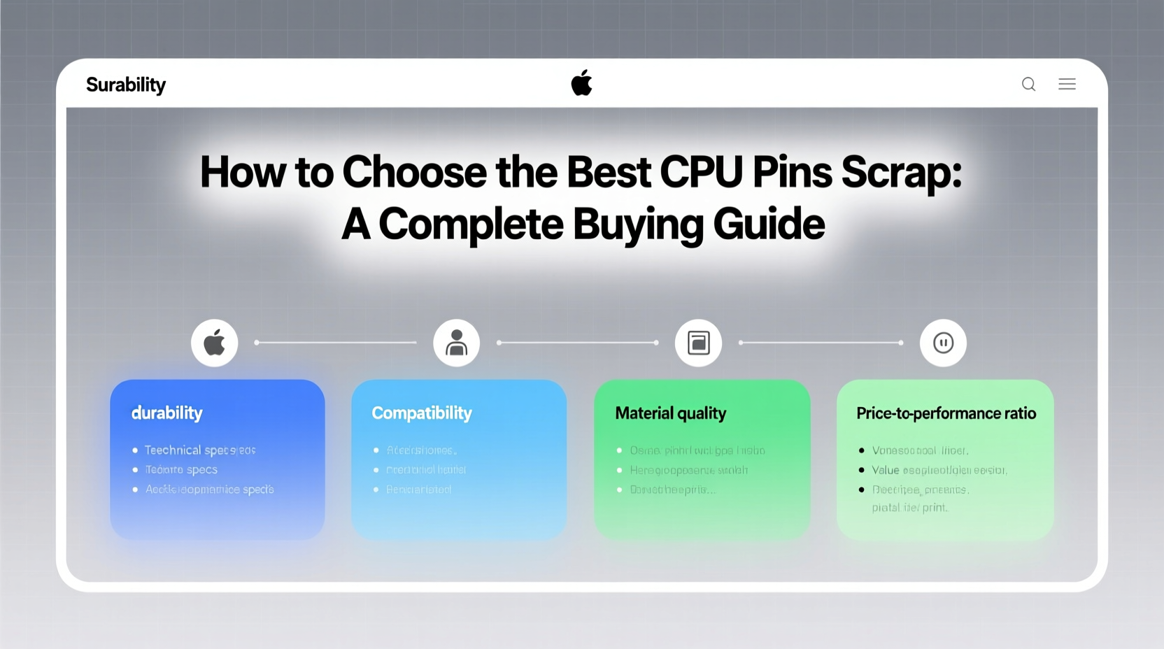 How to Choose the Best CPU Pins Scrap: A Complete Buying Guide