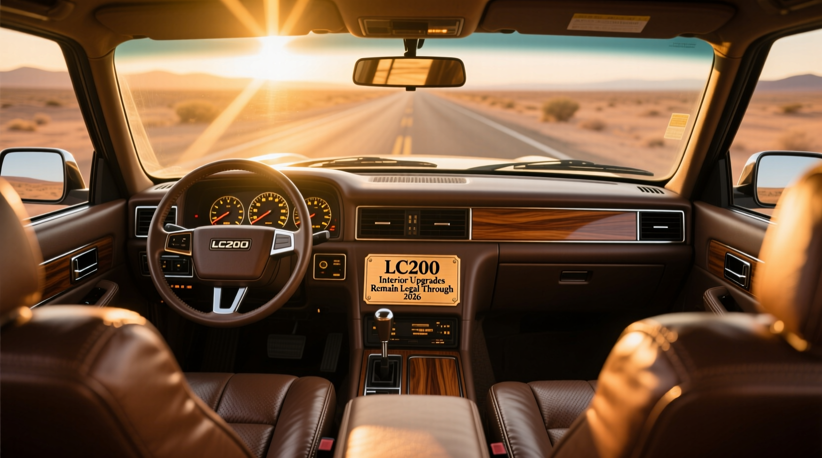 LC200 Interior Upgrades Remain Legal Through 2026