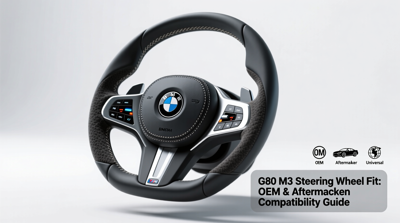 G80 M3 Steering Wheel Fit: OEM & Aftermarket Compatibility Guide