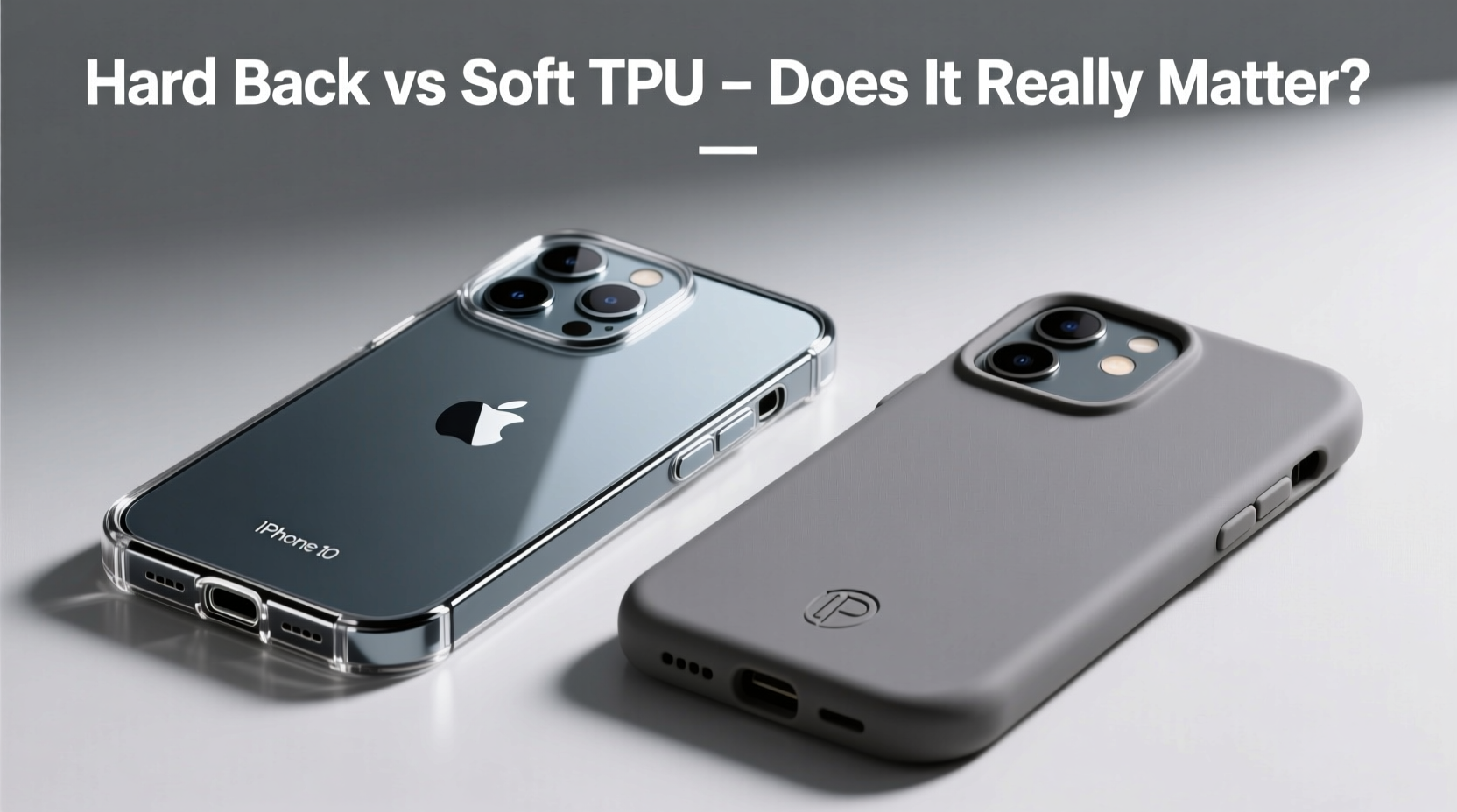 Hard Back Vs Soft Tpu Iphone Case Does It Really Matter Which One You Pick