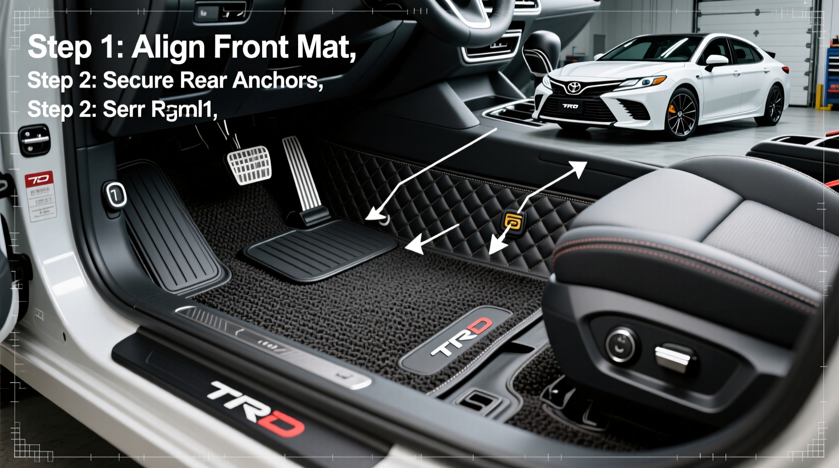 Camry TRD Floor Mat Installation: Step-by-Step Guide
