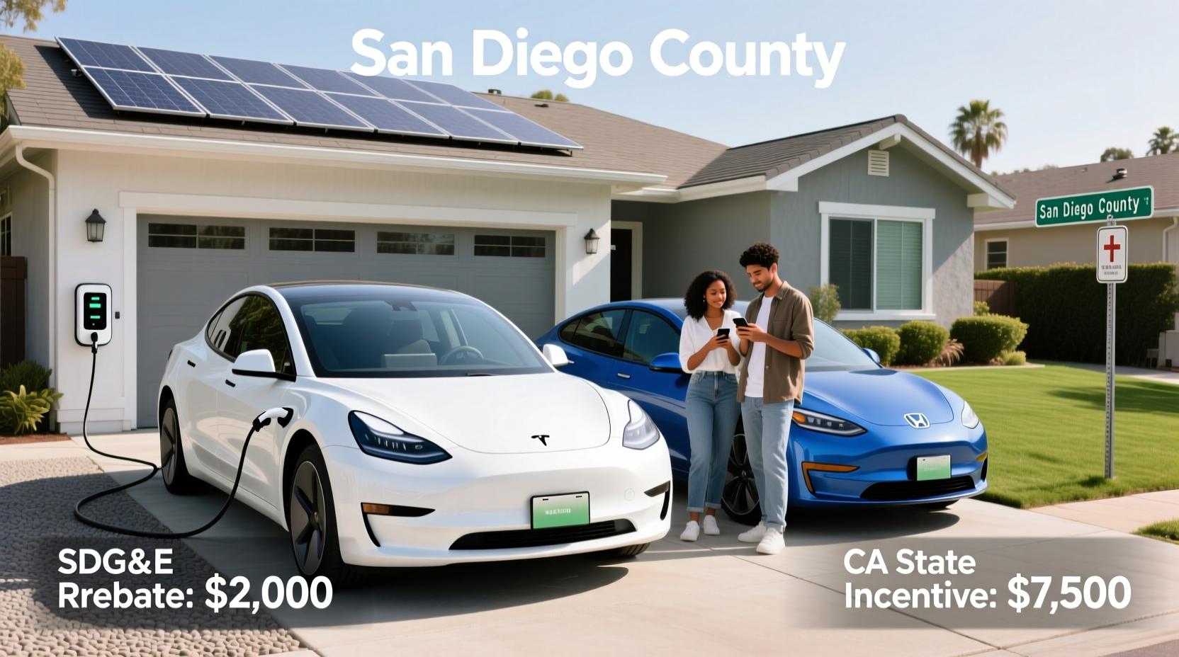 How to Compare SDG&E and California EV Rebates