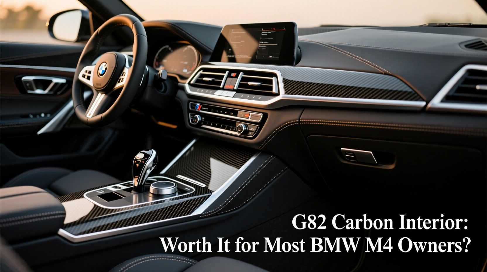 G82 Carbon Interior: Worth It for Most BMW M4 Owners?