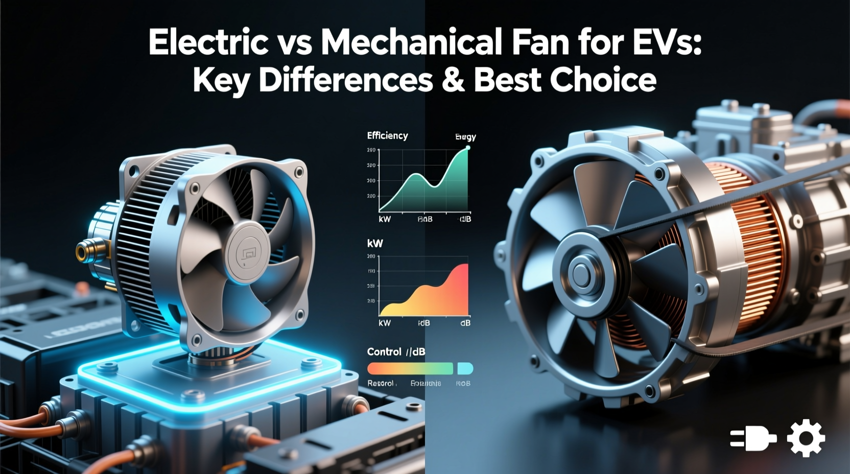 Electric vs Mechanical Fan for EVs: Key Differences & Best Choice