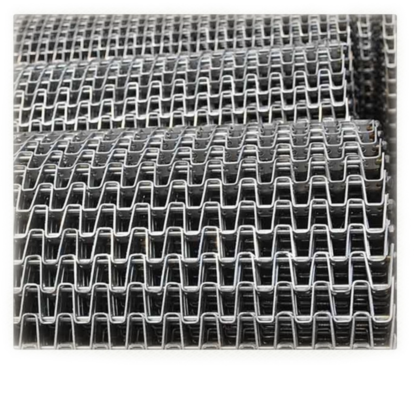 Metal Great Wall Mesh Belts Stainless Steel Horseshoe Belt Wire Net For MachinesSs Great Wall Conveyor Net Belt