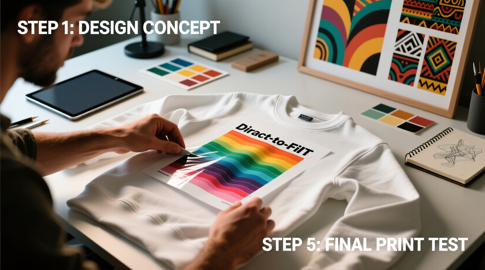 Step By Step Guide To Crafting Unique Dtf Sweatshirt Designs That Stand Out