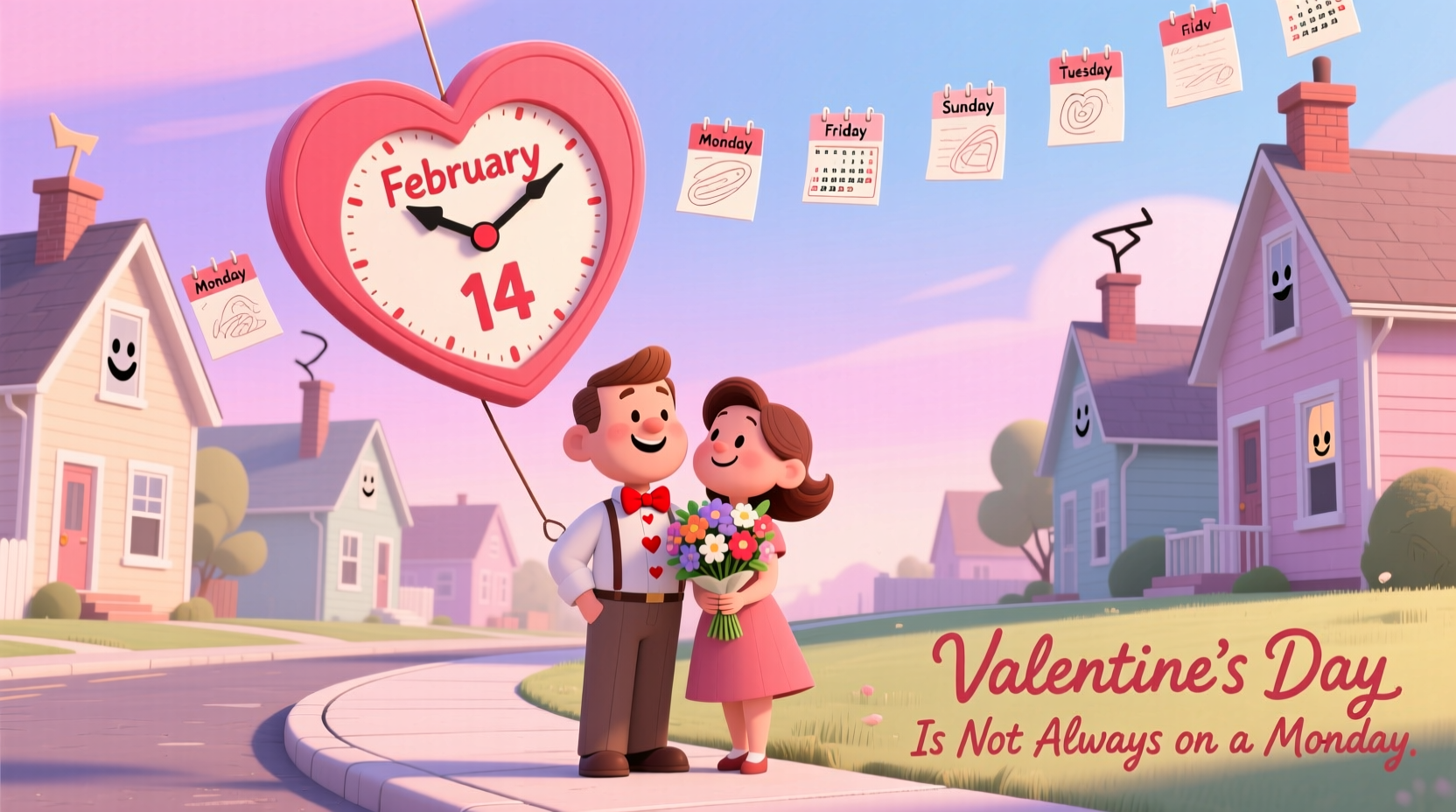 Valentine's Day Is Not Always on a Monday