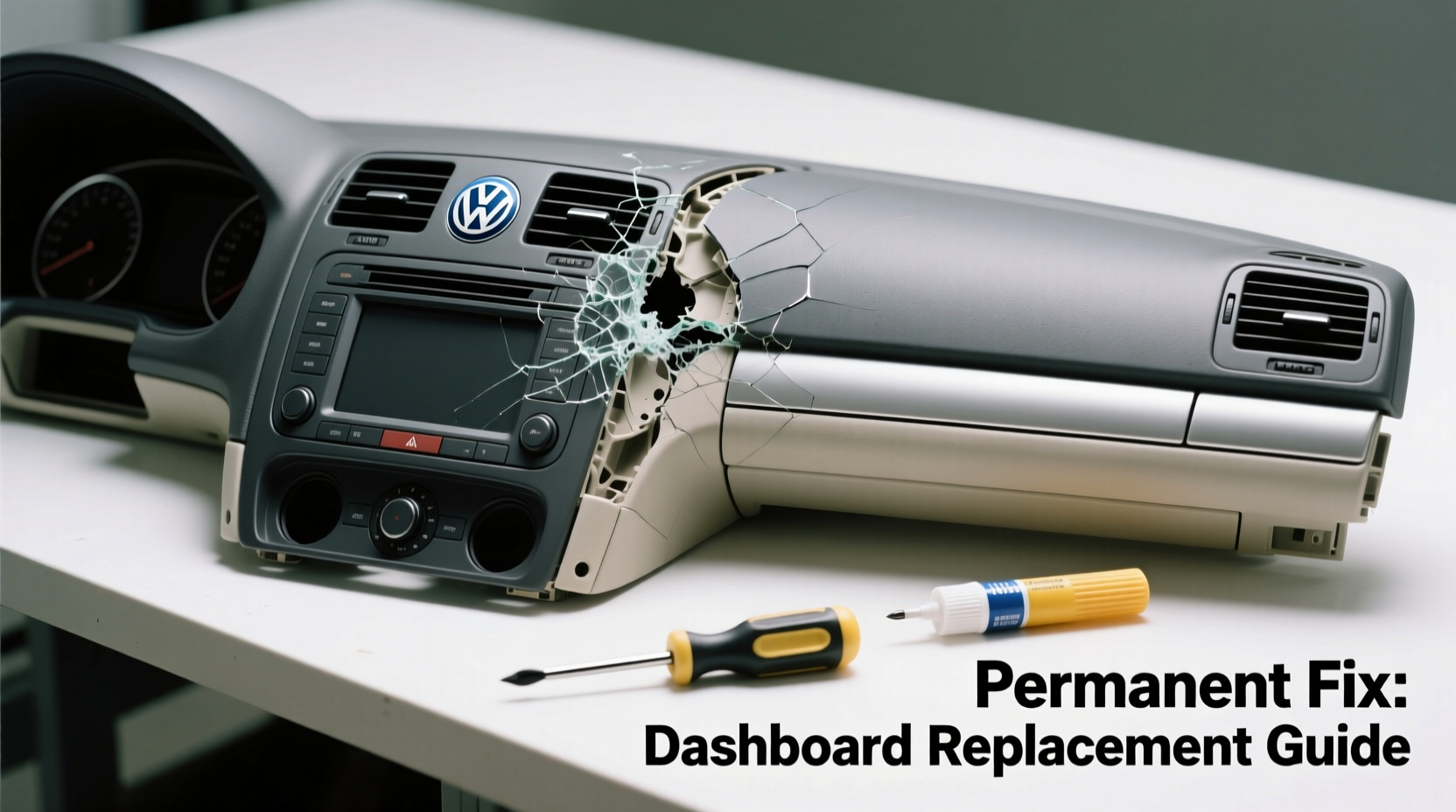 Permanent Golf MK4 Dashboard Cracking Fix: Replacement Guide