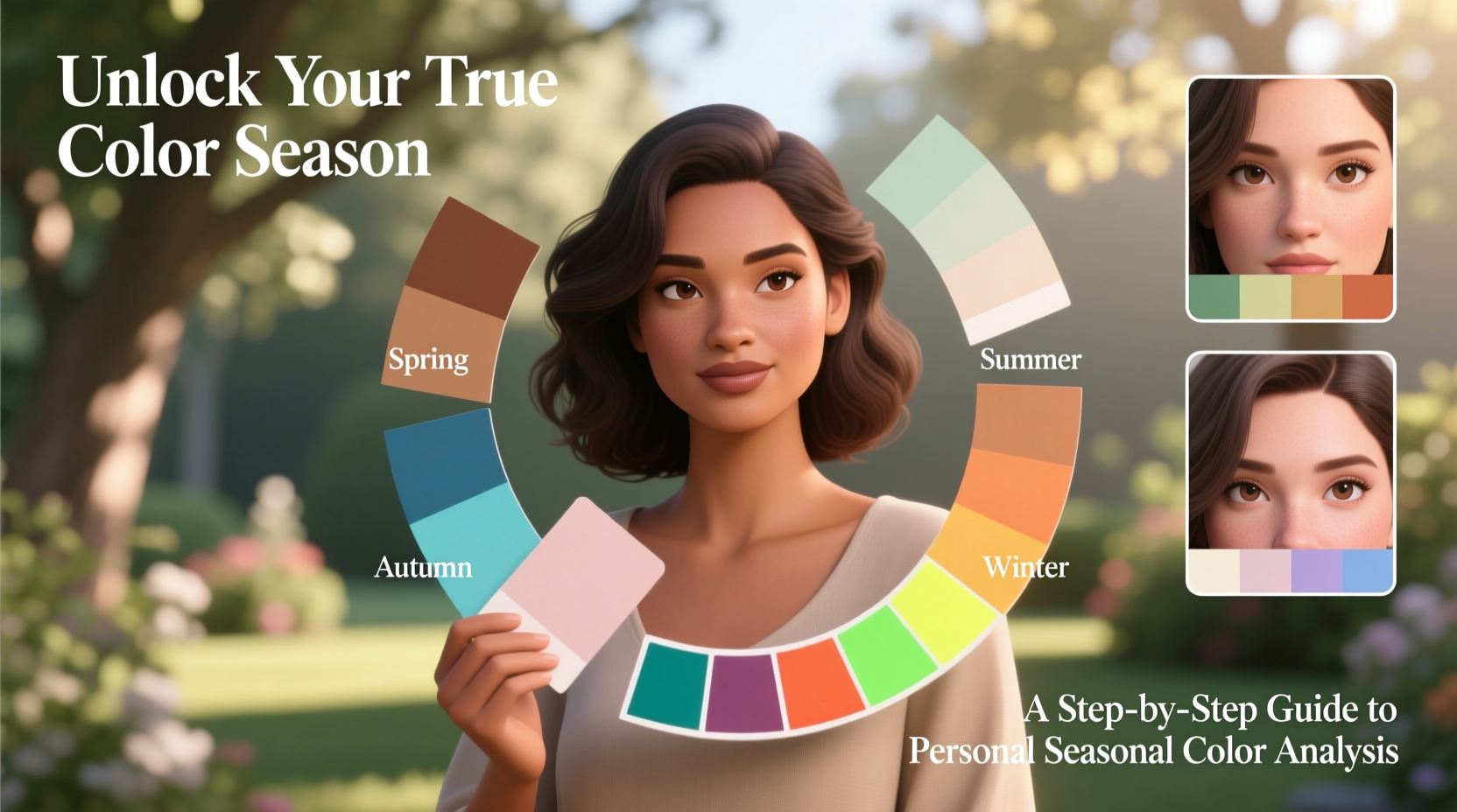 Unlock Your True Color Season A Step By Step Guide To Personal Seasonal ...