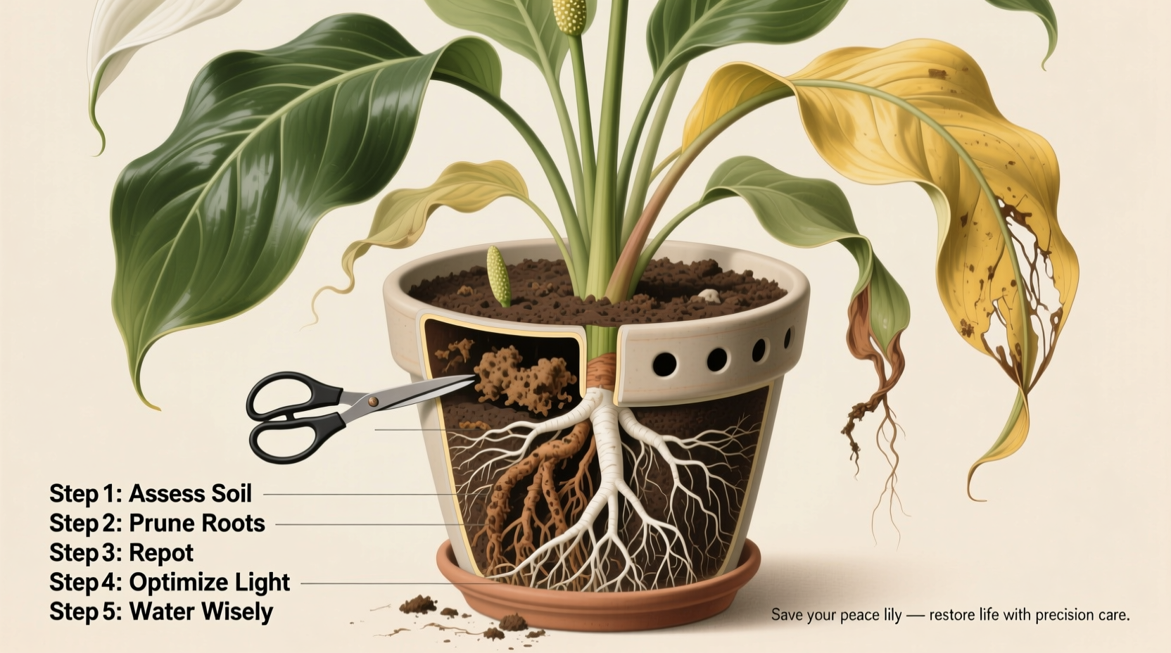 How to Save a Dying Peace Lily: Step-by-Step Guide