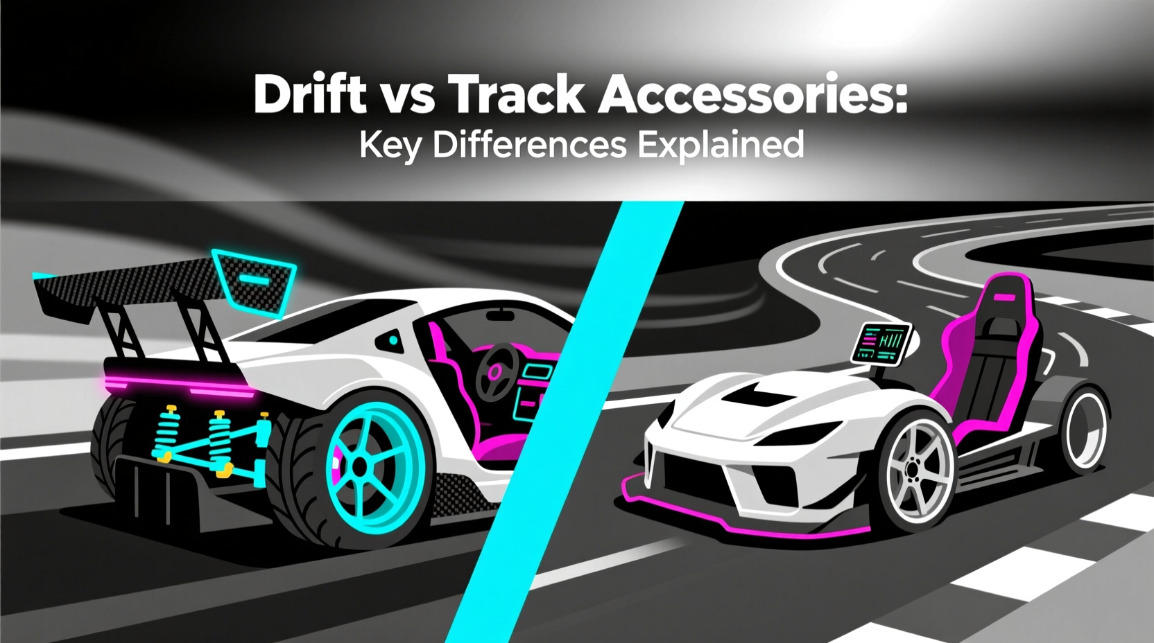 Drift vs Track Accessories: Key Differences Explained