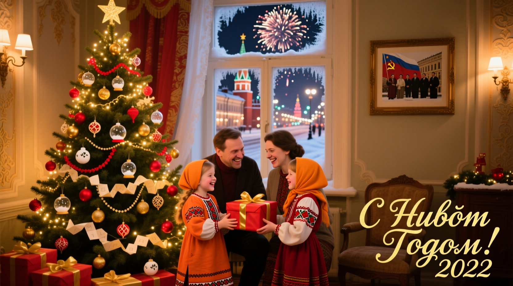 Russian New Year 2022: January 1, 2022