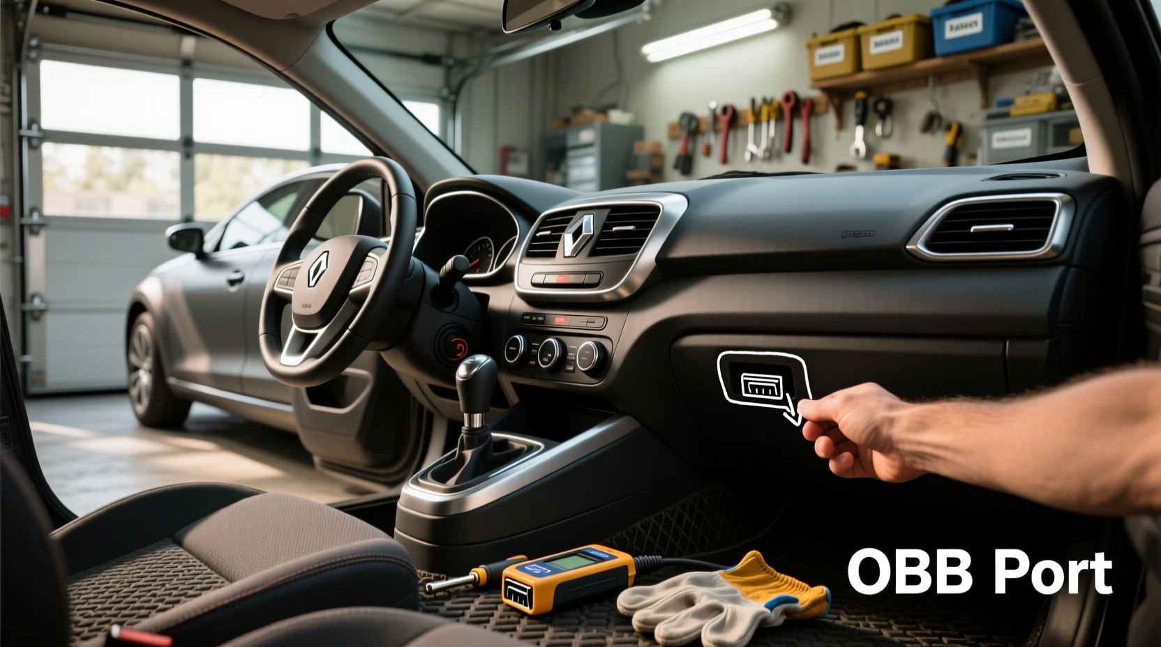 How to Find the OBD Port on a Renault Vehicle