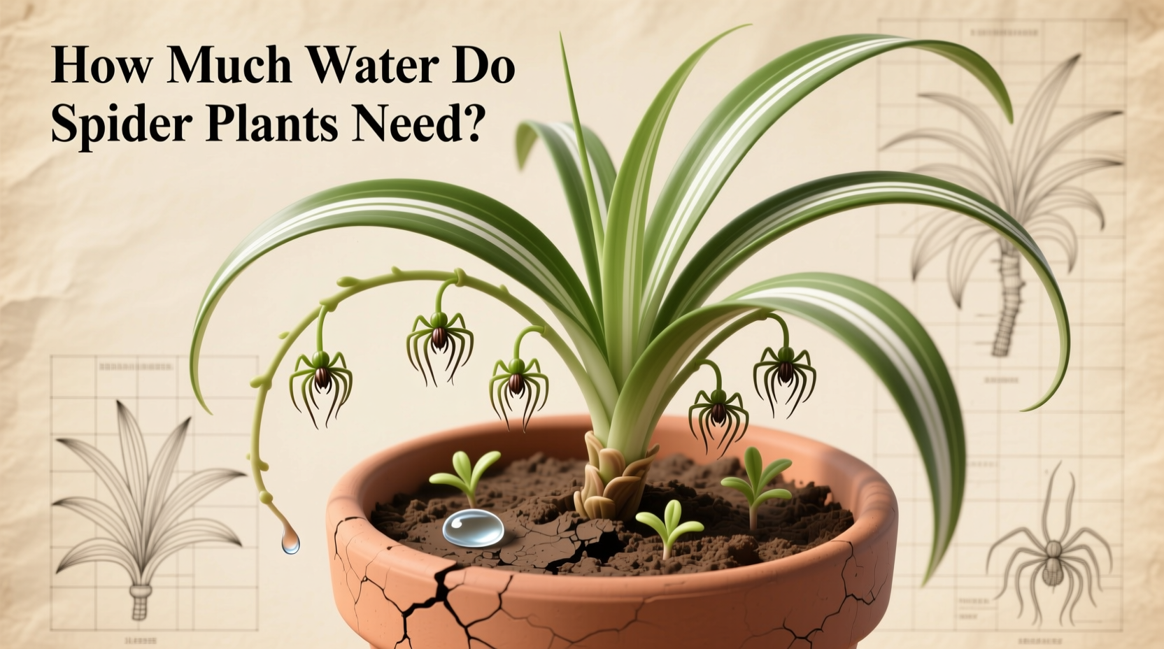 How Much Water Do Spider Plants Need?