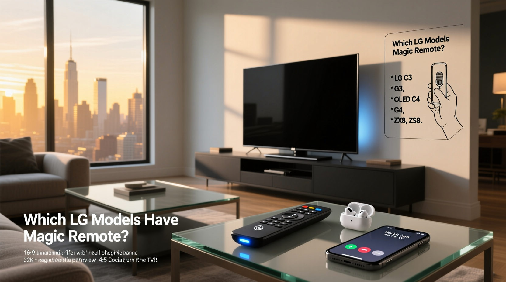 LG TV Remote with Voice Control: What to Look For