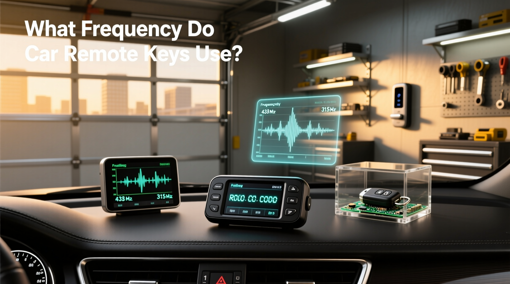 How to Choose Rolling Code Car Alarm Remote Control Frequency