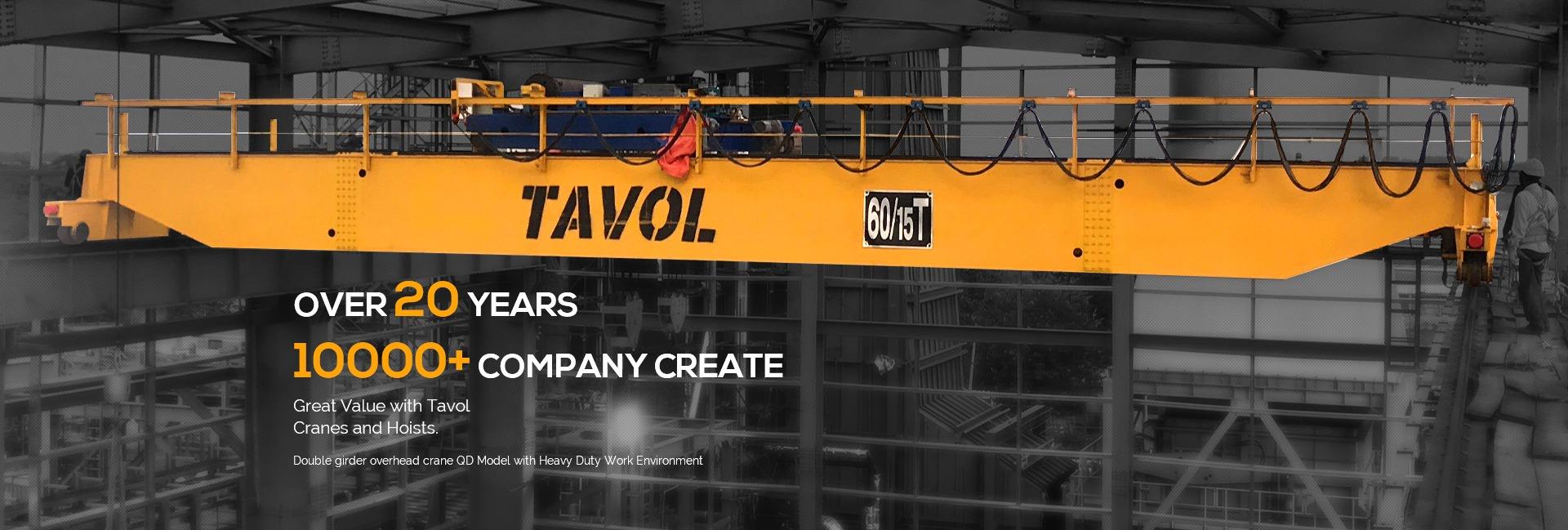 Shandong Tavol Machinery Co., Ltd. - OverHead Crane, Gantry Crane