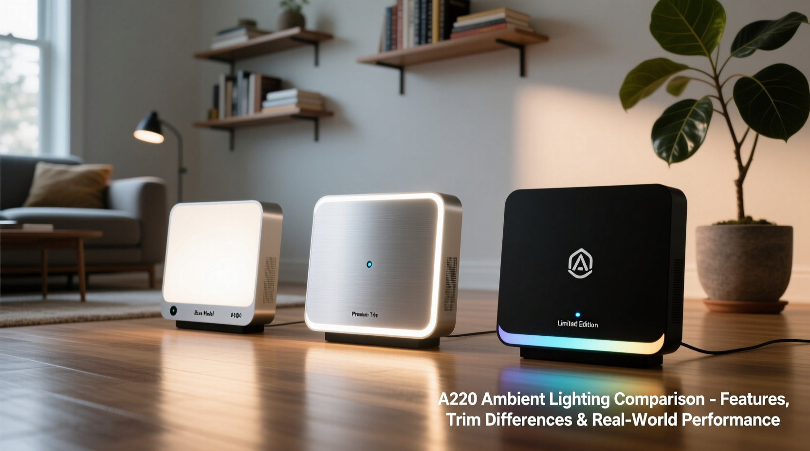 A220 Ambient Lighting Comparison: Features, Trim Differences & Real ...