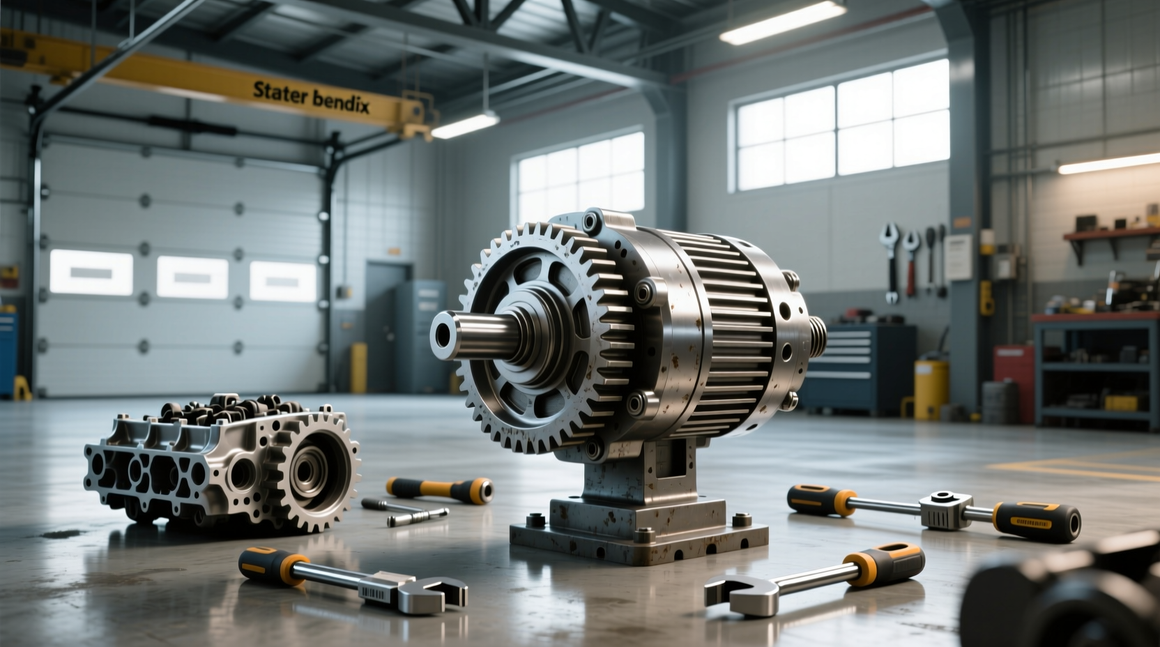 How to Identify and Fix Starter Bendix Problems with Diagrams