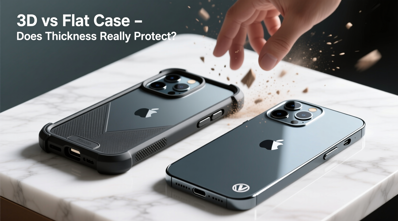 3d Phone Cases Vs Flat Cases Does The Extra Thickness Really Save Your ...