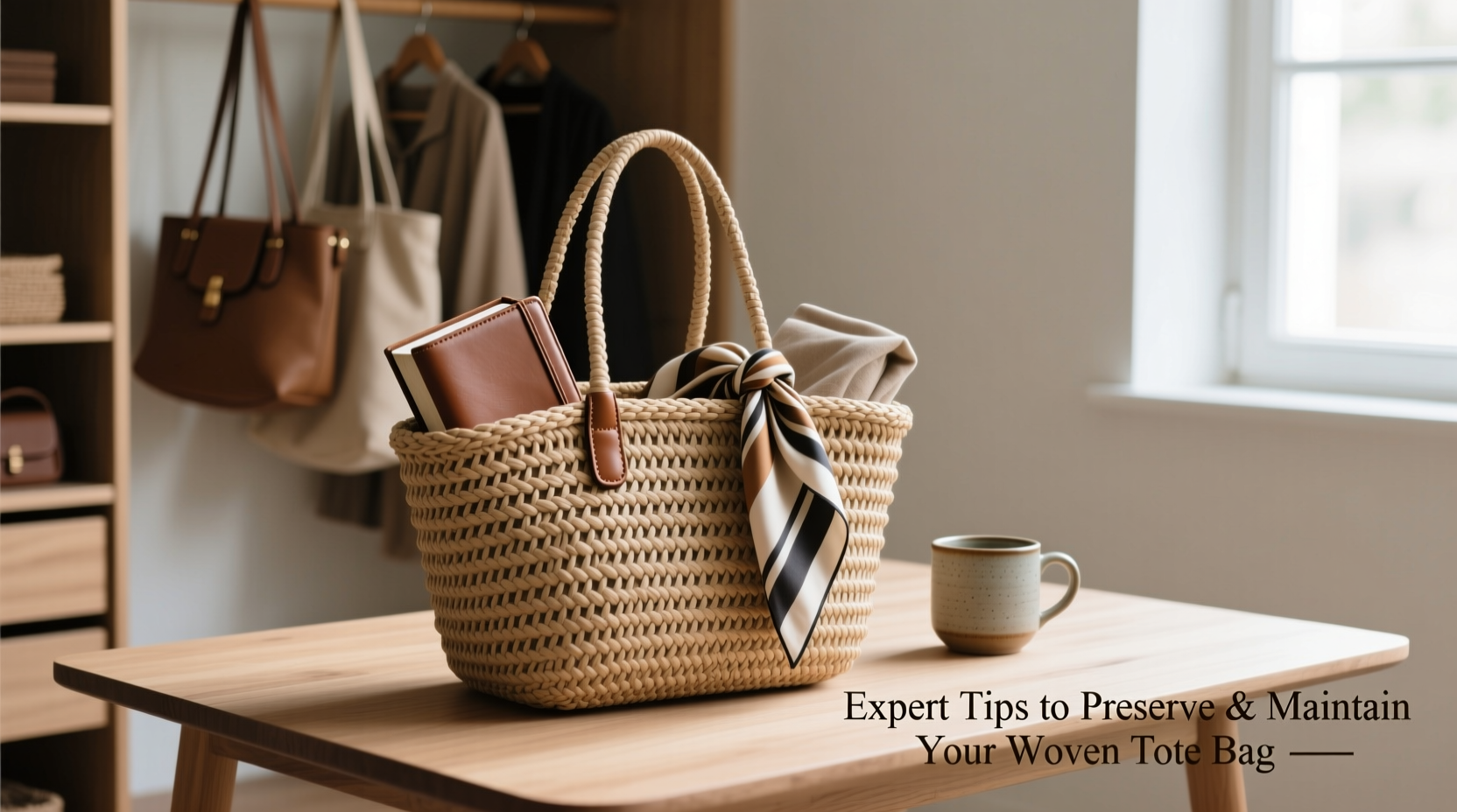 Expert Tips To Preserve And Maintain The Shape Of Your Woven Tote Bag
