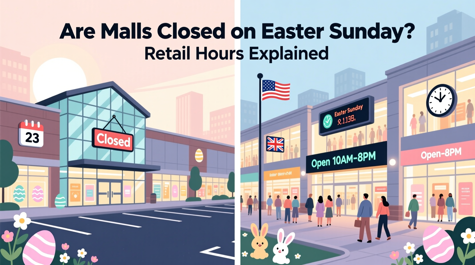 Are Malls Closed on Easter Sunday? Retail Hours Explained
