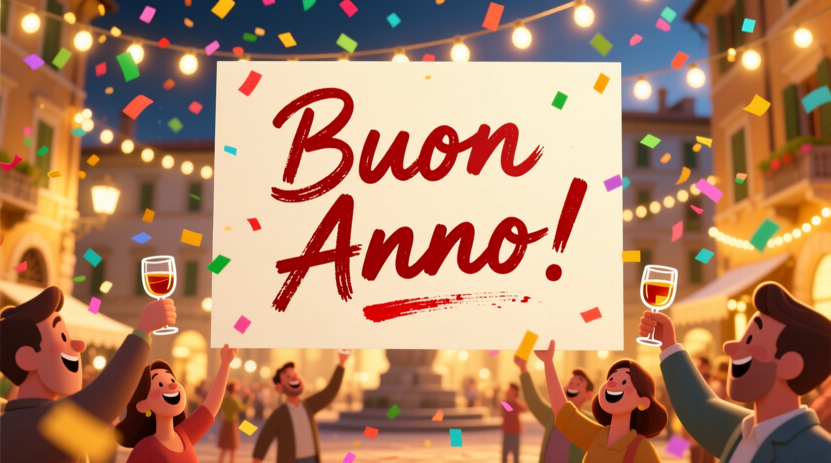 How to Say Happy New Year in Italian Informally