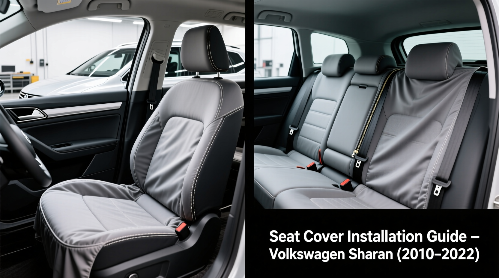 How to Install Seat Covers on a Volkswagen Sharan (2010–2022)
