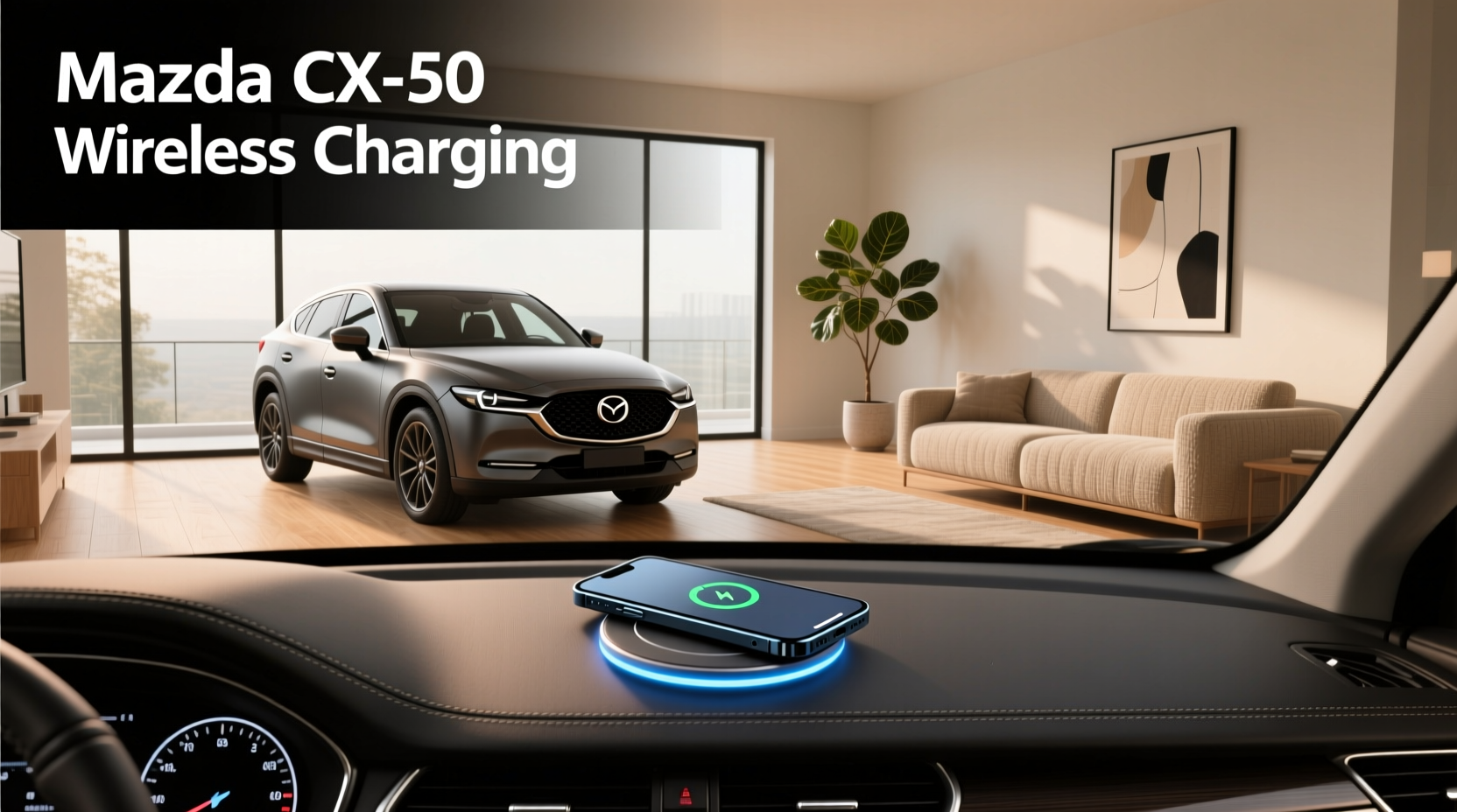 Mazda CX-50 Wireless Charging Guide