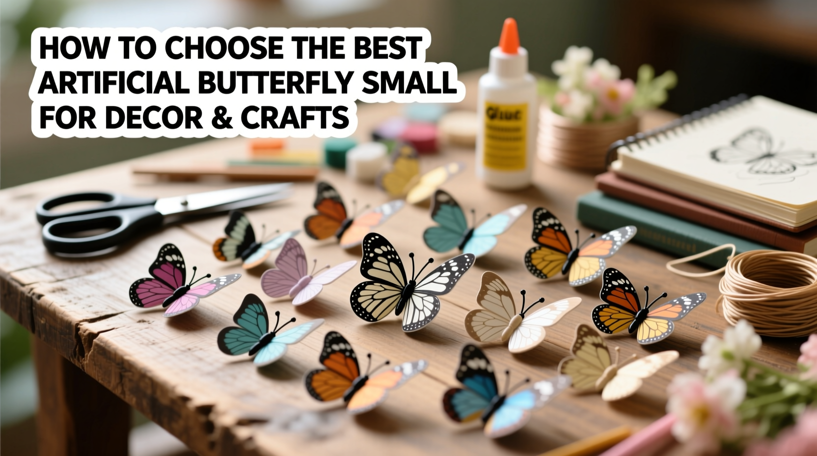 How to Choose the Best Artificial Butterfly Small for Decor & Crafts