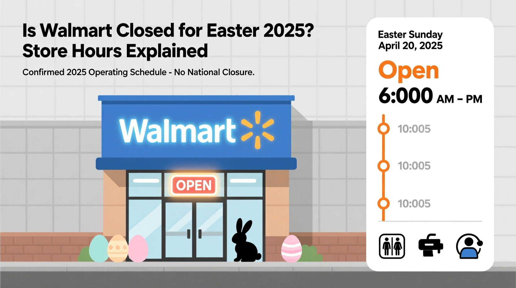 Is Walmart Closed for Easter 2025? Store Hours Explained