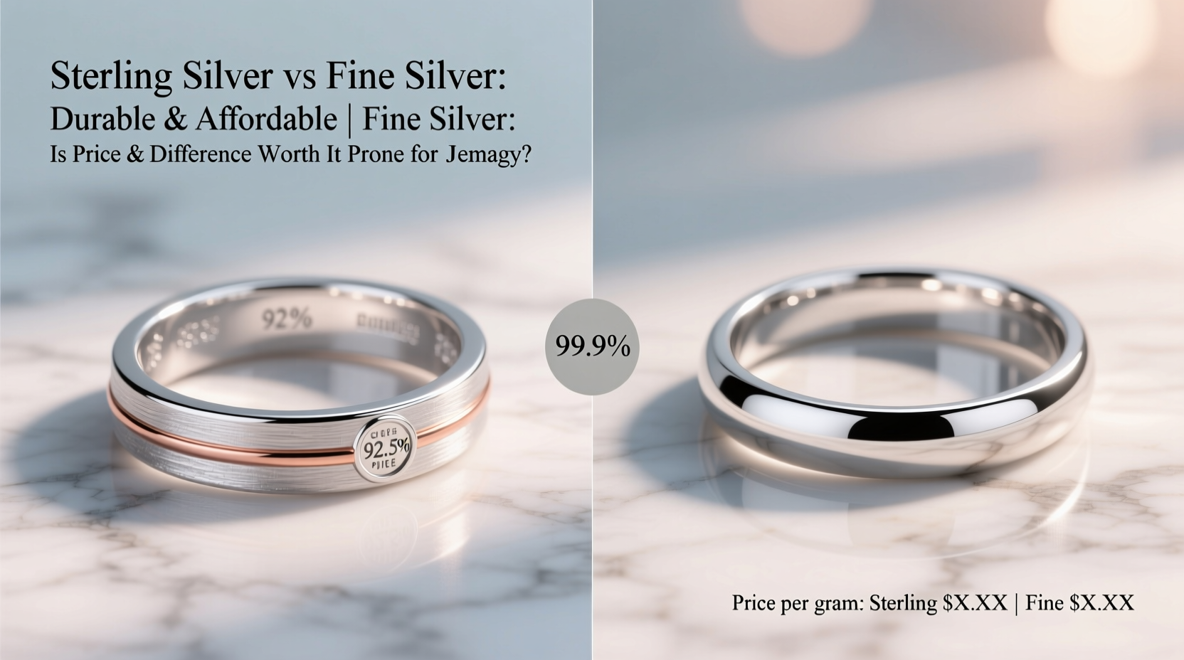 Sterling Silver Vs Fine Silver Is The Price Difference Really Worth It ...