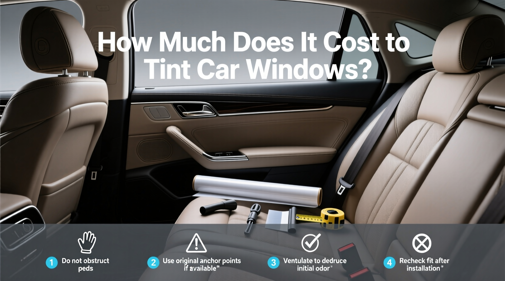 How Much Does It Cost to Tint Front Car Windows: Buying Guide