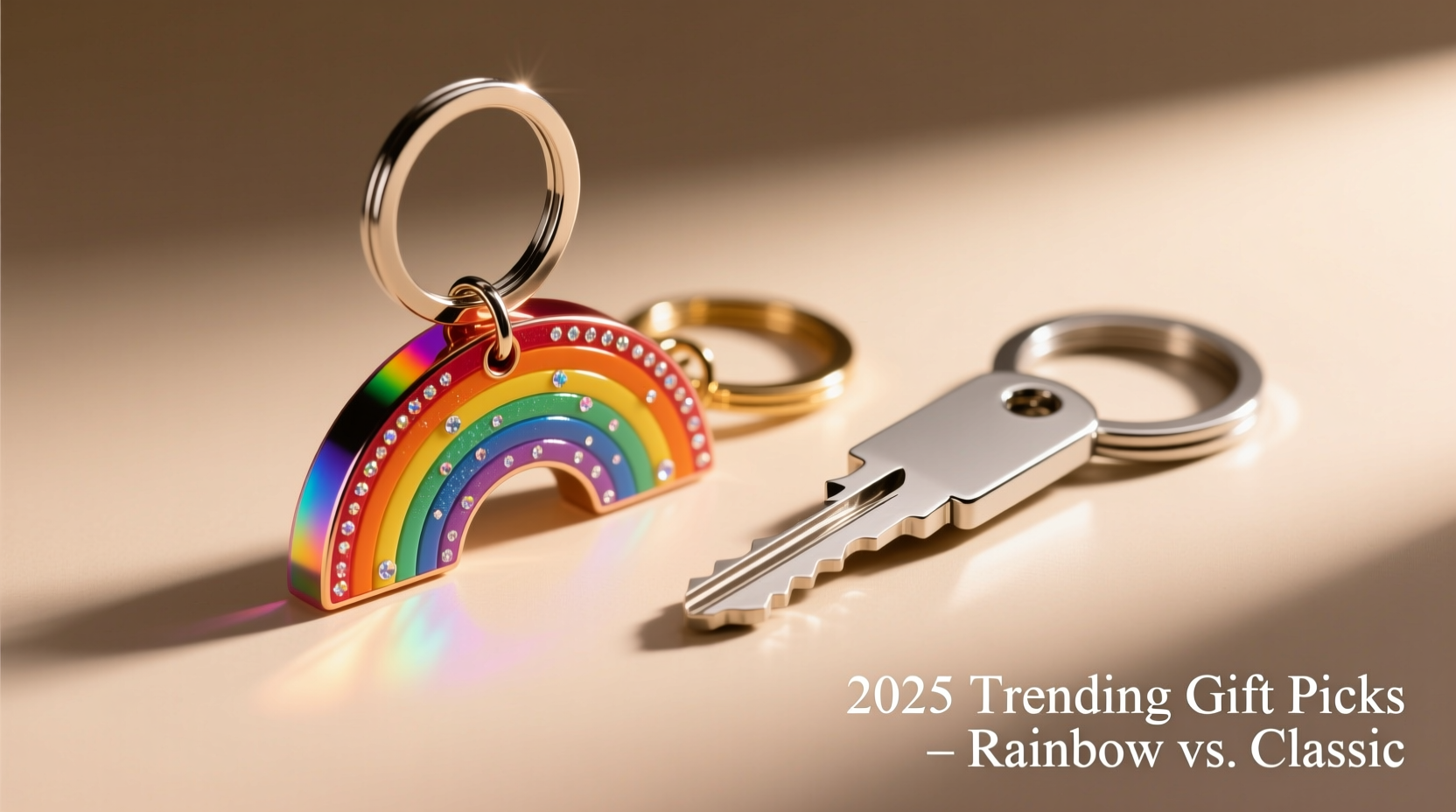 Rainbow Keychain Vs Plain Which Keychain Is Trending For Gifting In 2025