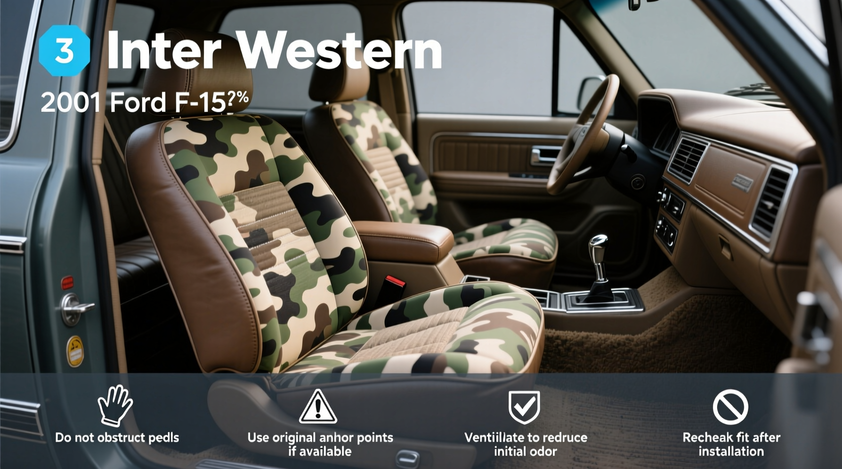 2002 Ford F-150 Camo Seat Covers Buying Guide