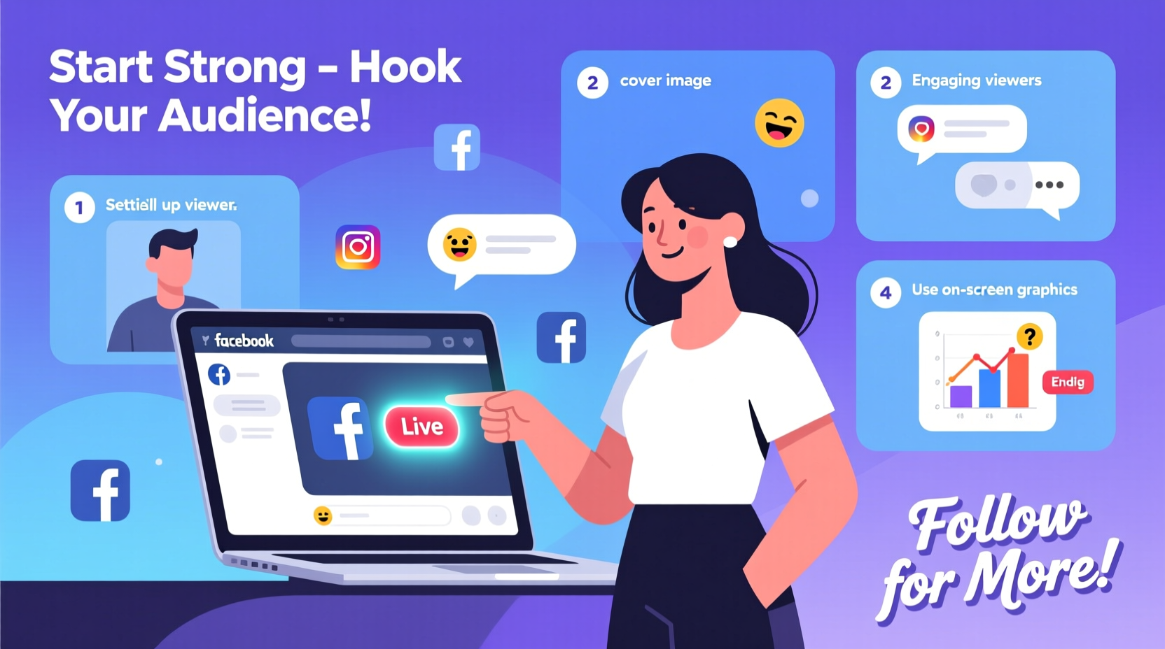 Mastering Facebook Live A Step By Step Guide To Engaging And Growing ...