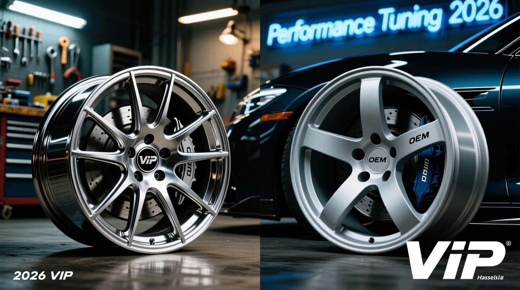 VIP vs OEM Sport Wheels for 2026: Key Differences & Fitment Facts