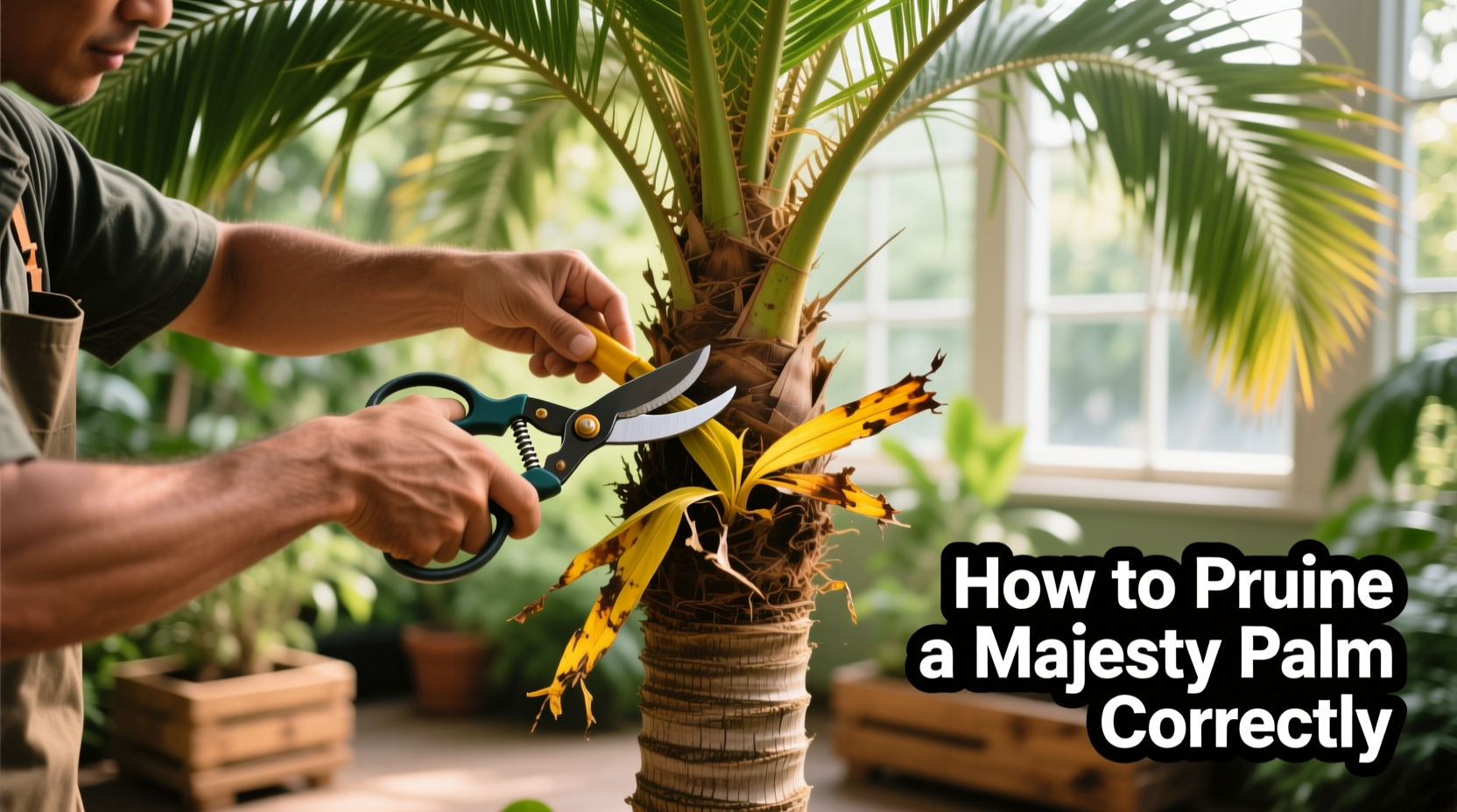 How to Prune a Majesty Palm Correctly