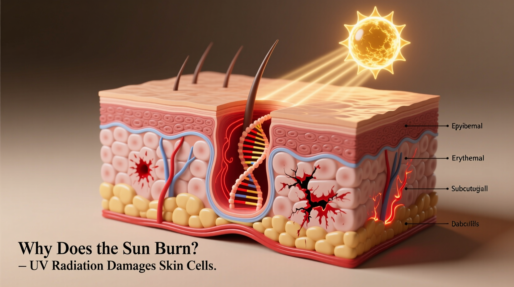 Why Does The Sun Burn Understanding Sunburns Uv Rays