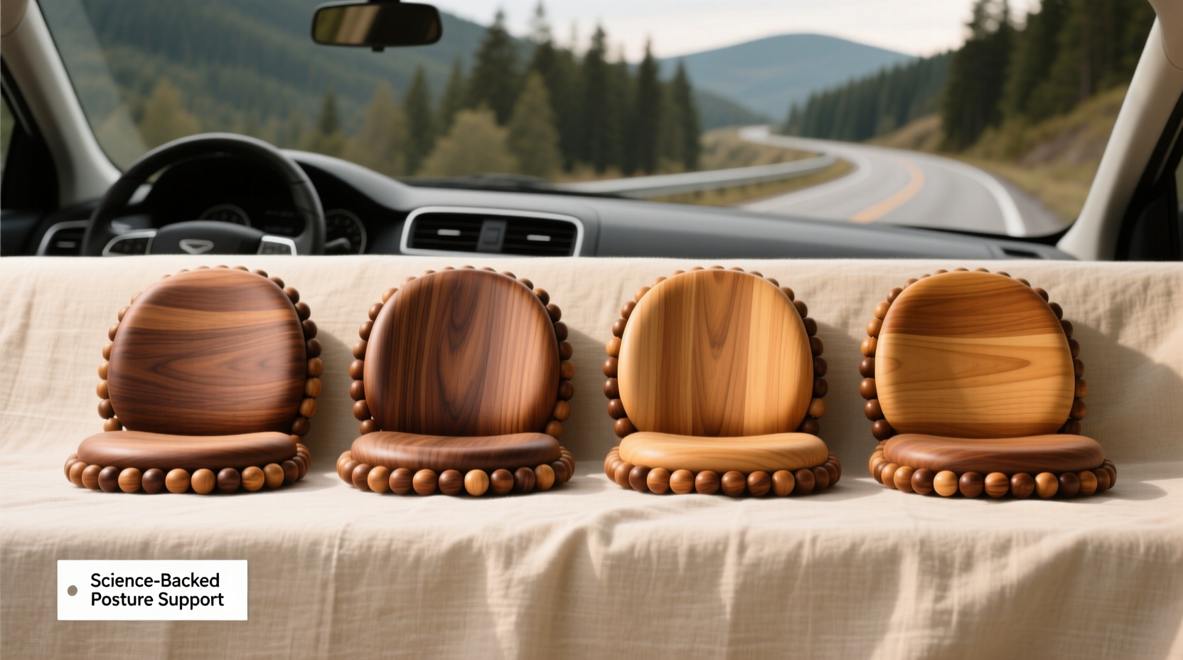Wooden Bead Seat Cushions for Road Trips: Science-Backed Benefits