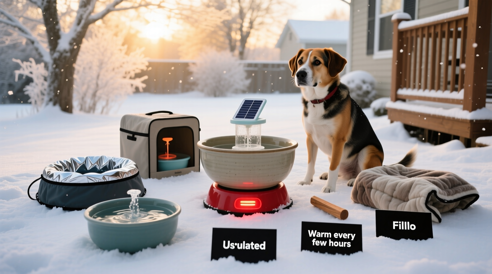 7 Effective Ways To Prevent Your Dogs Water Bowl From Freezing In Winter