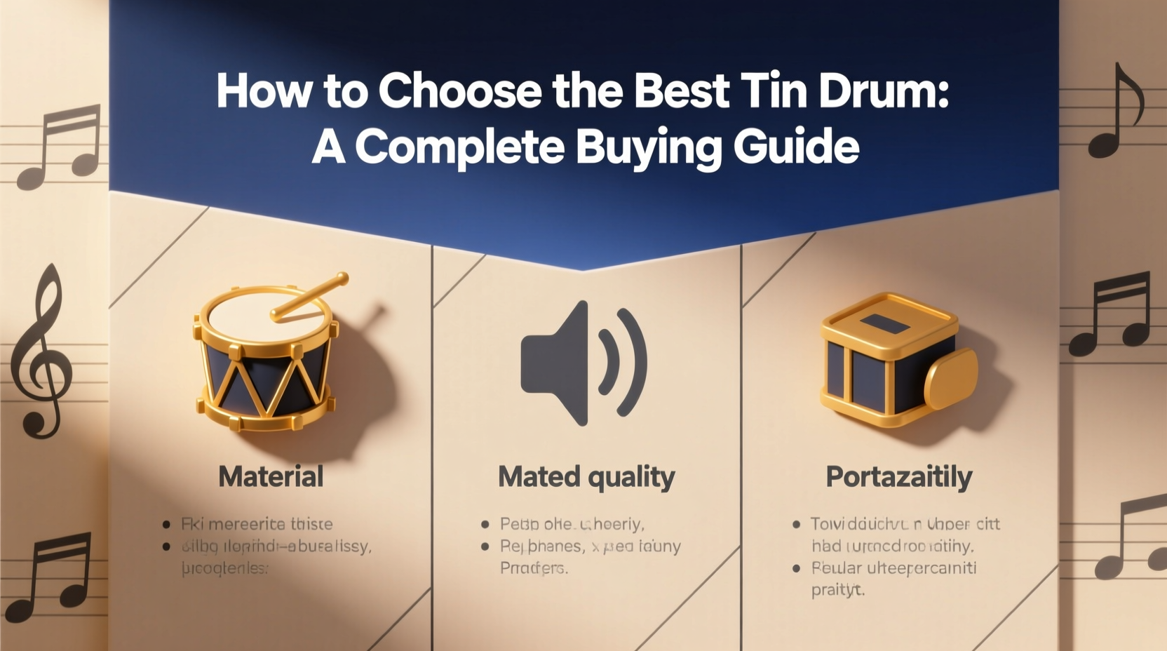 How to Choose the Best Tin Drum: A Complete Buying Guide