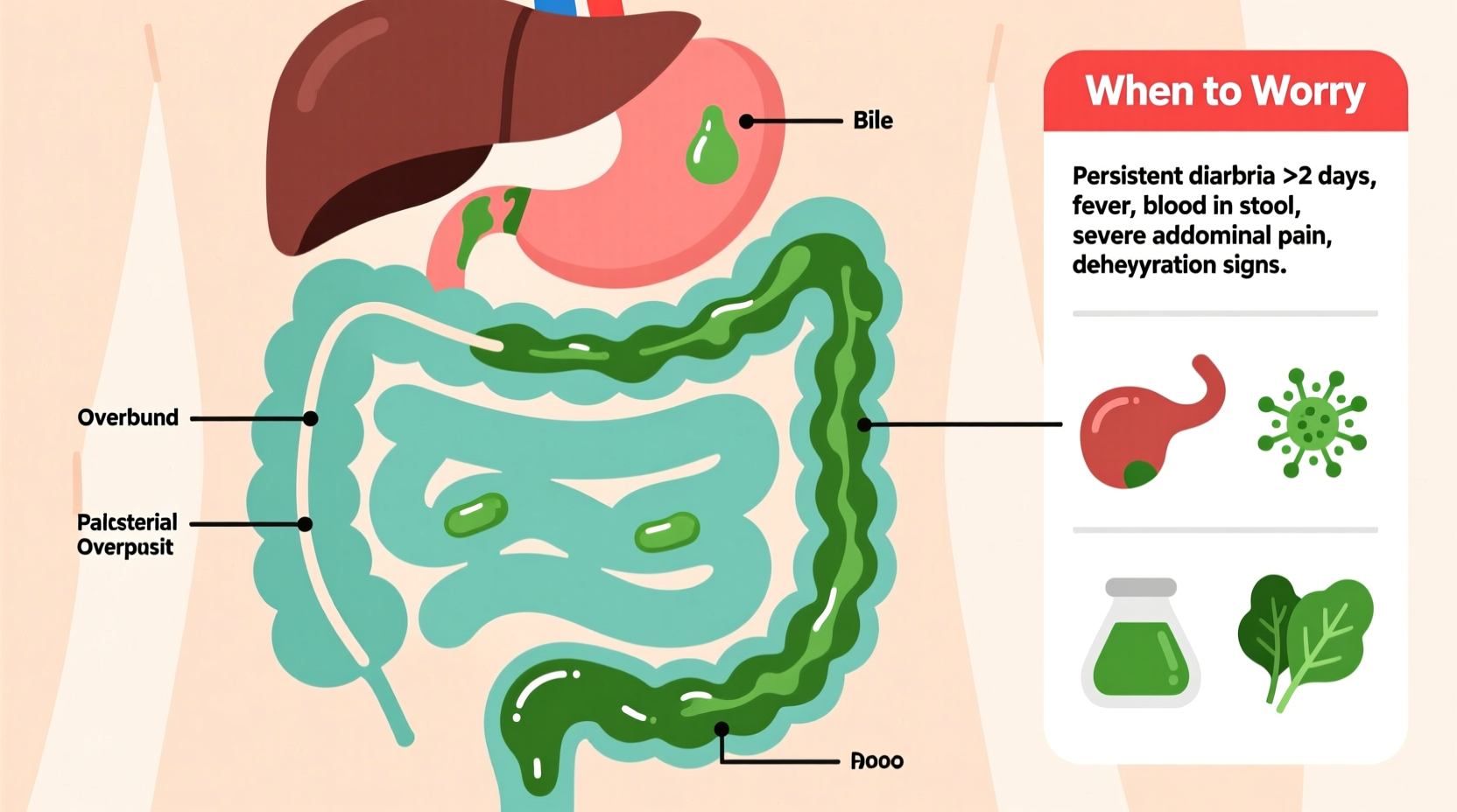 Watery Green Poop Causes And When To Worry