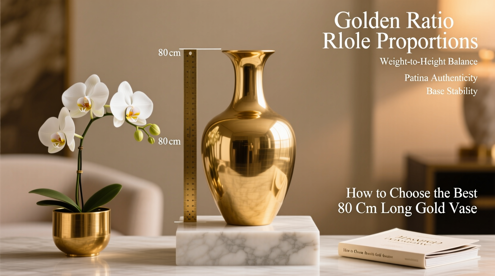 How to Choose the Best 80 cm Long Gold Vase: A Complete Buying Guide