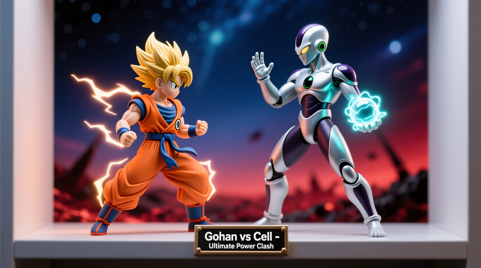 Gohan Vs Cell Figures Which Dragon Ball Z Villain Hero Deserves Your ...