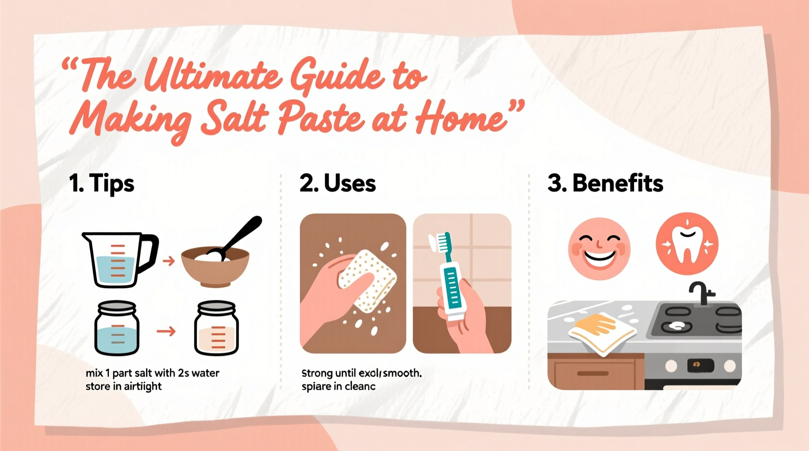 The Ultimate Guide To Making Salt Paste At Home Tips Uses And Benefits