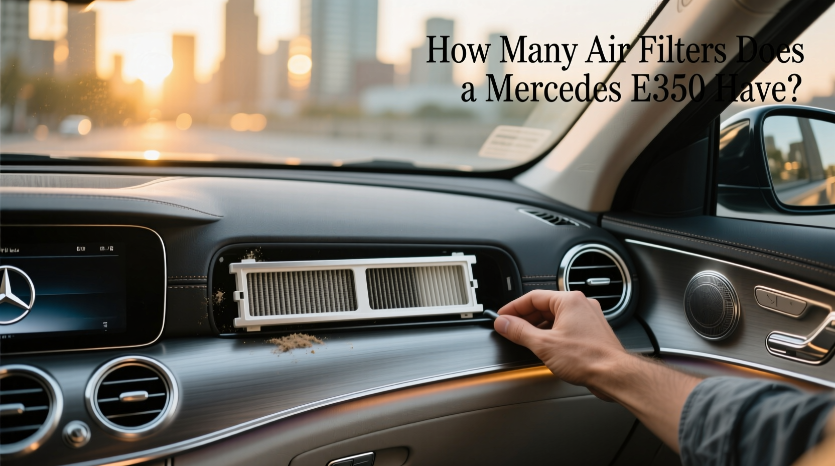 Mercedes E350 Cabin Air Filter Replacement Guide