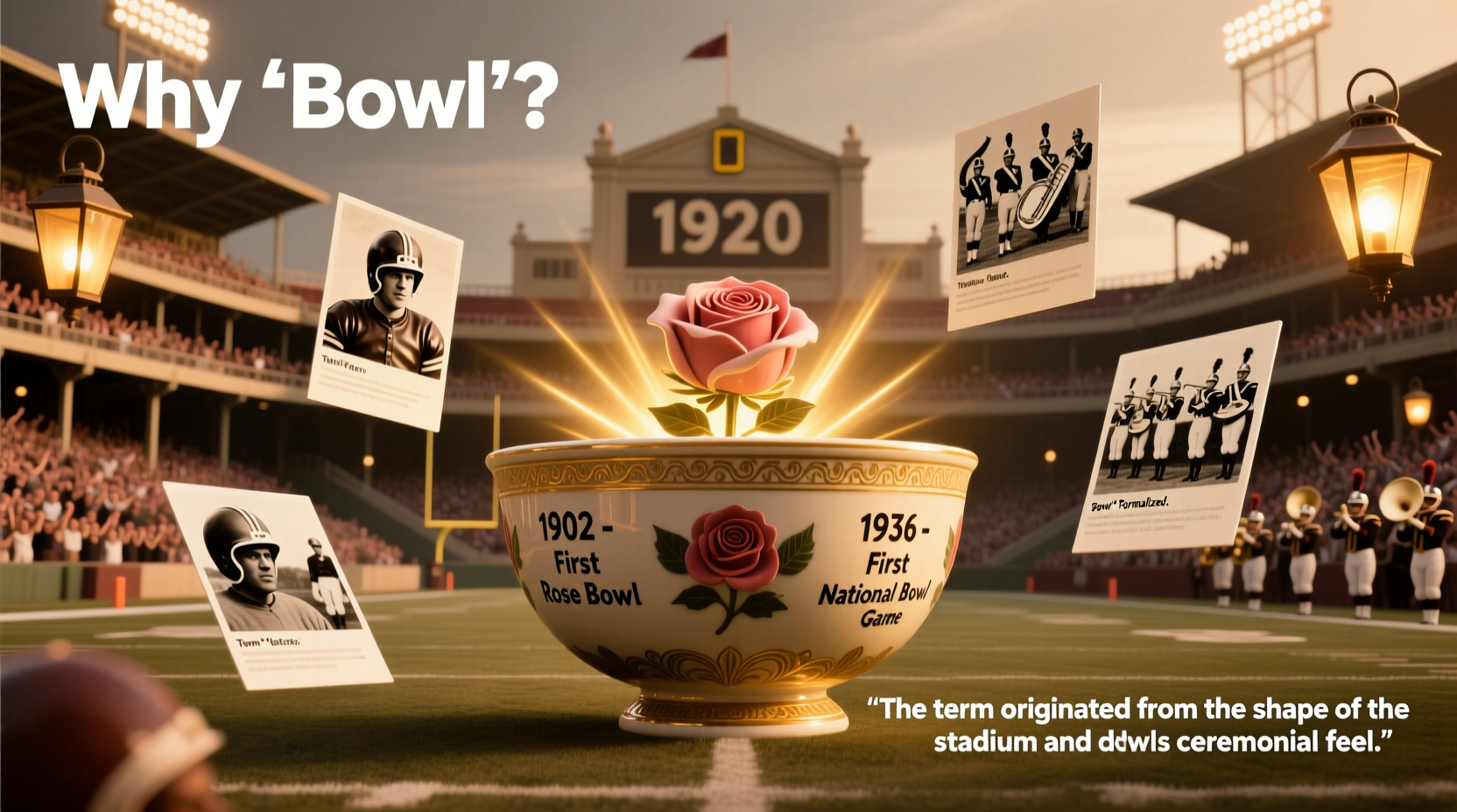 Why Are Football Bowl Games Called Bowls Origins Explained