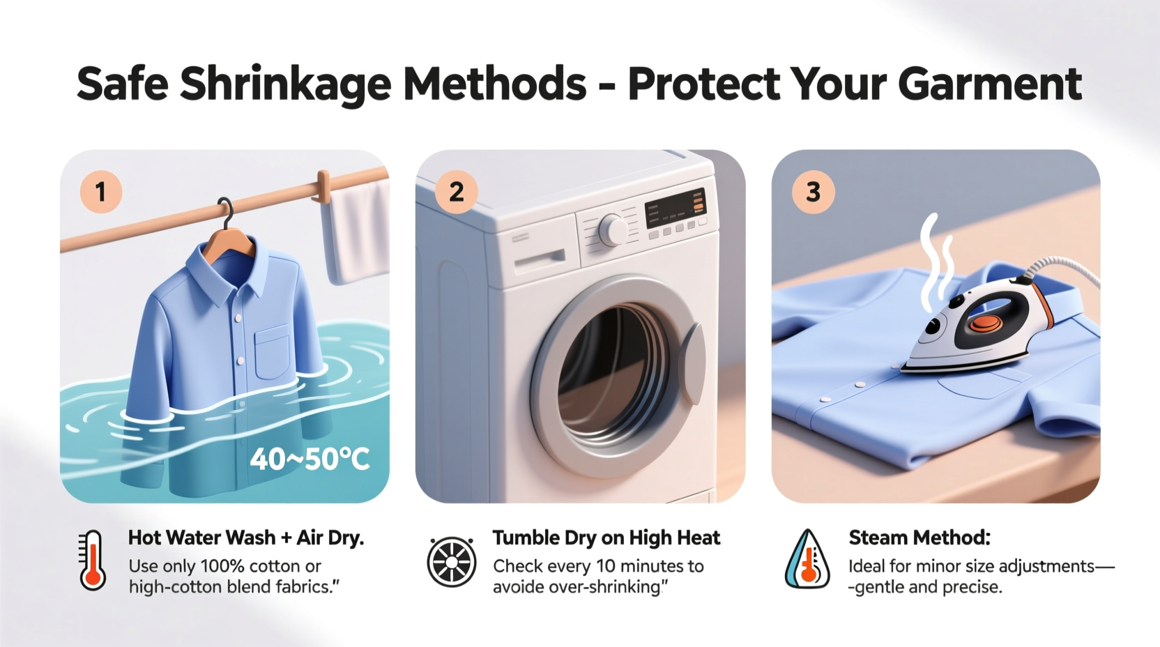 Effective Methods To Safely Shrink Your Shirt In The Wash Without Damage